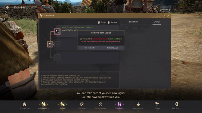 Crystal Sockets Guide - Black Desert Foundry