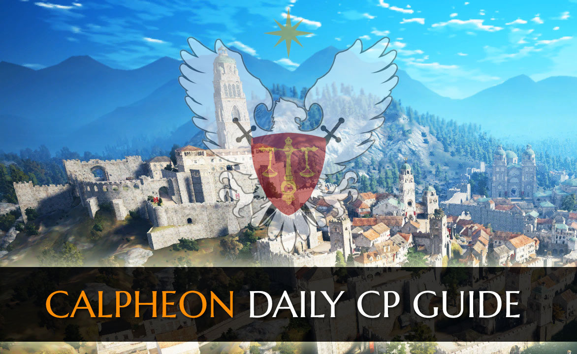 [Game Play] [Quest] Calpheon daily contribution