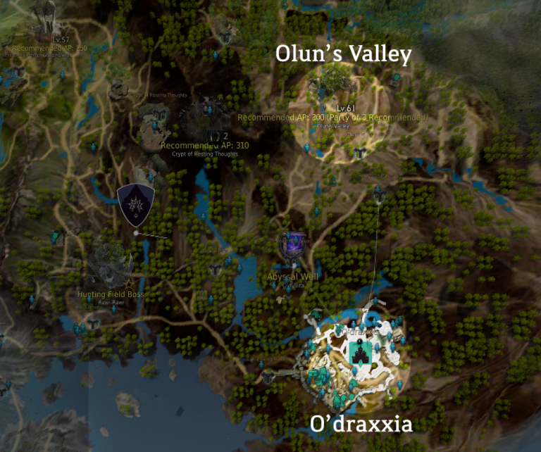 Oluns Valley Guide - BDFoundry